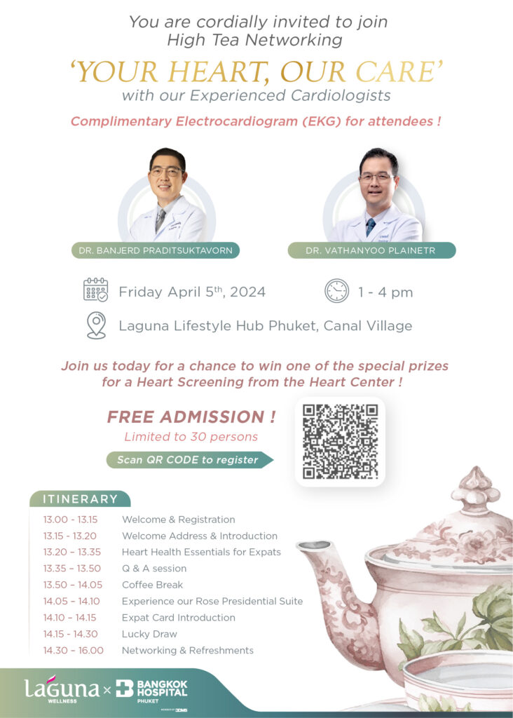 “Your Heart, Our Care” High Tea Networking Event | Bangkok Hospital ...